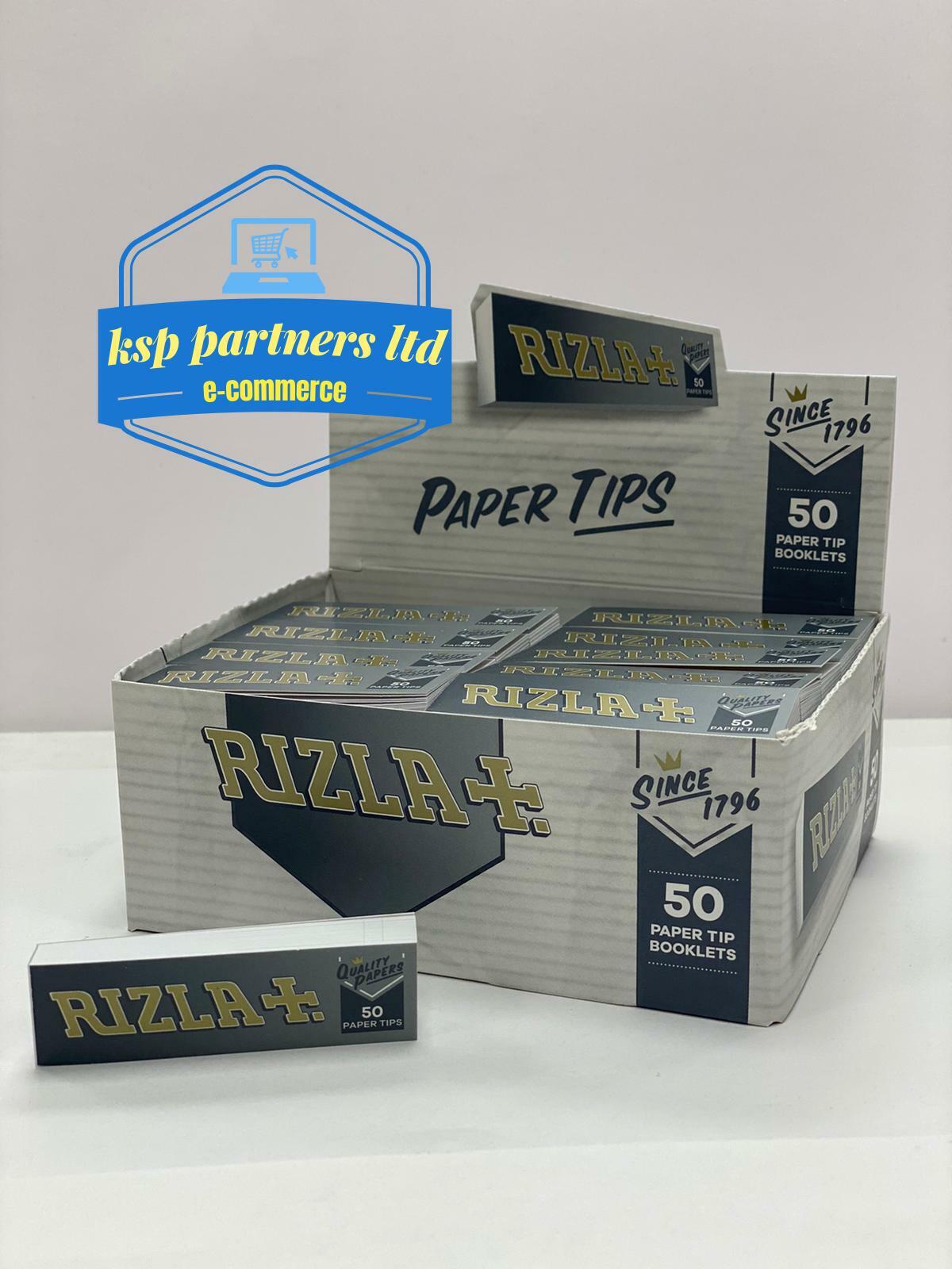 RIZLA SILVER Rolling Paper Roach Filter Tips Roach Book GENUINE | eBay UK