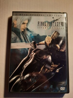 Final Fantasy VII: Advent Children (DVD, 2006, 2-Disc Set) 43396118966 ...
