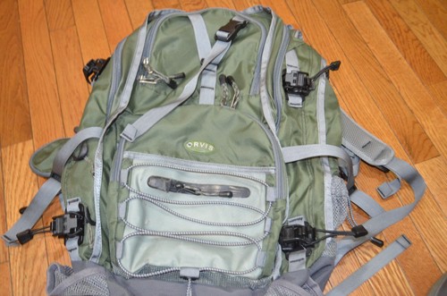 Orvis Ultimate Flyfishing Day Pack many pockets Excellent Condition | eBay