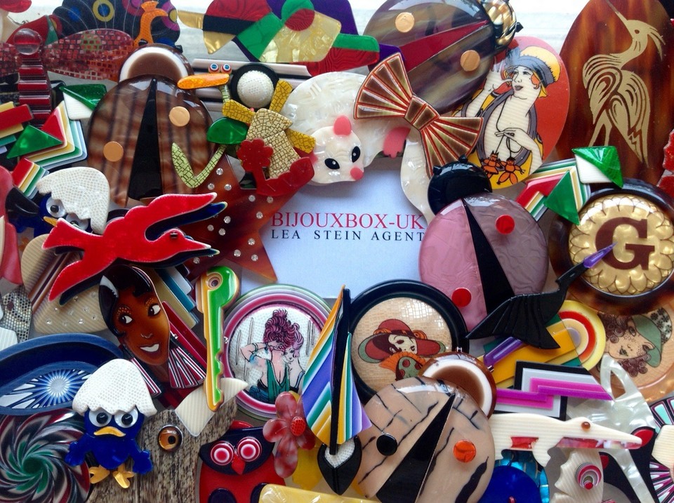 LEA STEIN VINTAGE POLBOTE BROOCH. Best Vintage Selection Online. | eBay