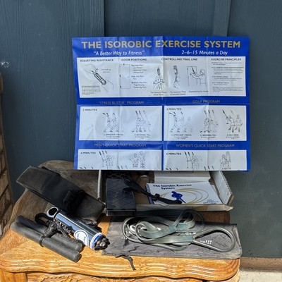 Vintage The Isorobic Exerciser With Instructions - Complete | eBay