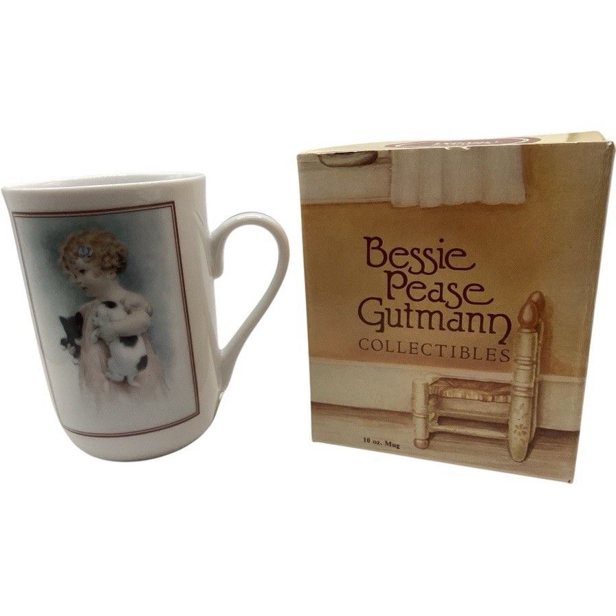 Bessie Pease Gutmann Friendly Enemies 10oz Collector's Coffee Mug NEW ...