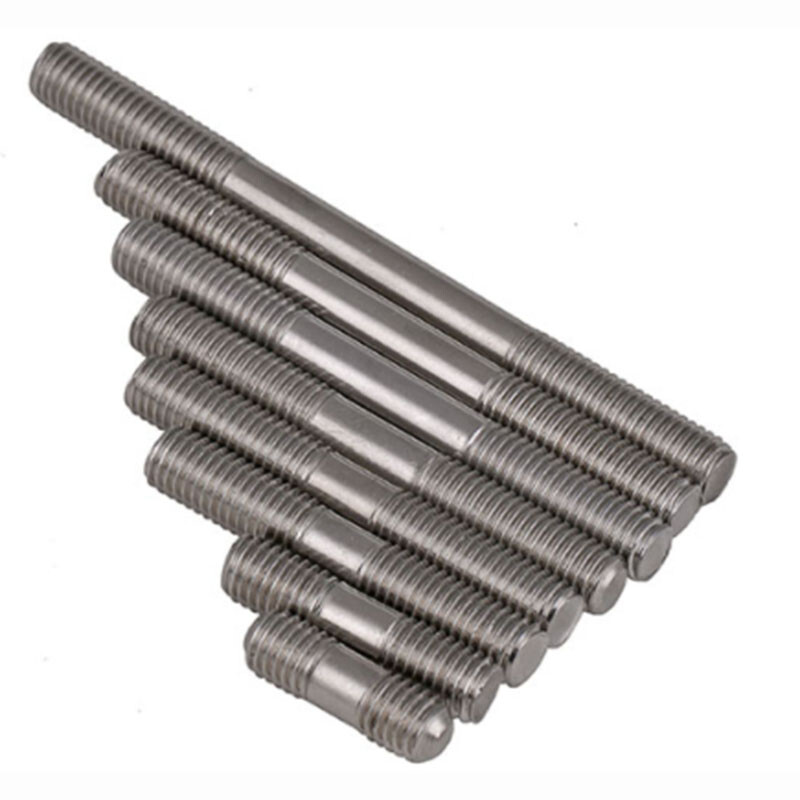 M16*45-200mm Metric 304 Stainless Steel Double End Threaded Stud Bolts ...