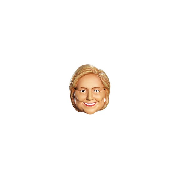 Hillary Clinton Face Vacuform Mask Adult Political Costume DG85330 for ...