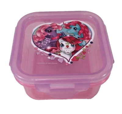 DISNEY MY LITTLE PONY GIRLS KIDS SCHOOL FOOD SNACK BOX ZAK DESIGNS | eBay