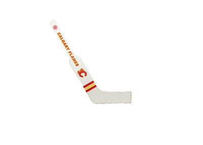 NHL Calgary Flames Mini Goalie Stick | eBay Australia