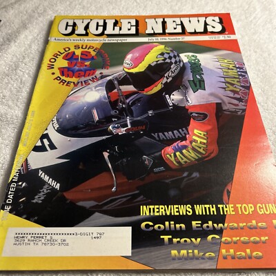 Cycle News Magazine July 10, 1996 | eBay