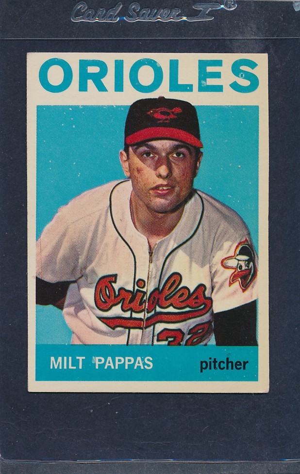 1964 Topps #045 Milt Pappas Orioles EX *820 | eBay