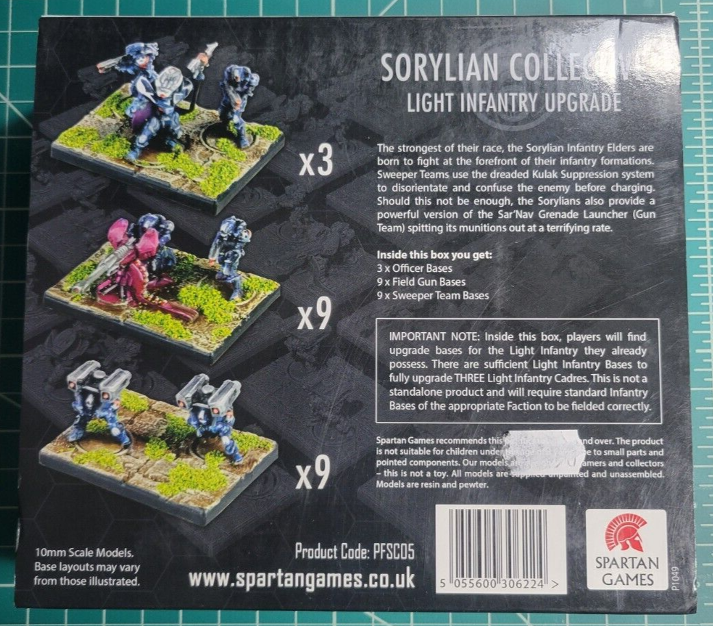 Firestorm Armada Planetfall Sorylian Collective Light Infantry Upgrade ...