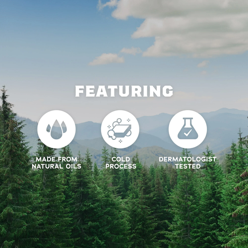 2 Pack Dr. Squatch Fresh Falls Natural Bar Soap for Men Zero Grit Body ...