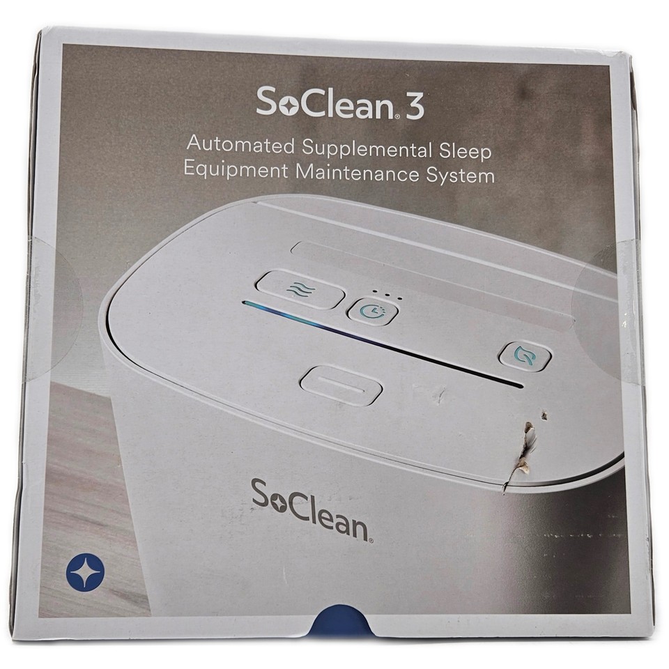 SoClean 3 CPAP/BiPAP Sanitizing Machine - White (SC1400) New-Factory ...