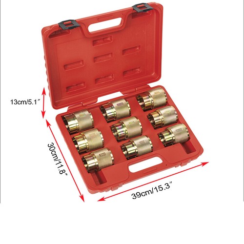 9pcs Motorcycle Fork Seal Driver Kit Removal Tool 35-49mm Motorcycle ...