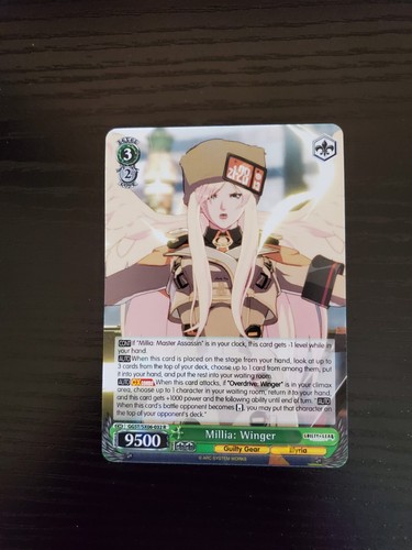 Weiss Schwarz Millia: Winger Guilty Gear Strive GGST/SX06-032 Rare for ...