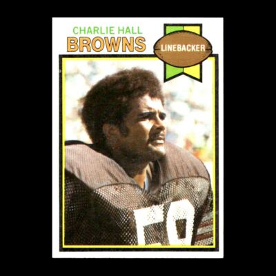 Charlie Hall 1979 Topps Cleveland Browns #73 R309J 4 | eBay