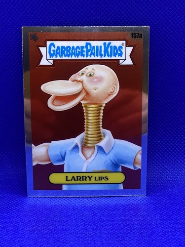 🔥2021 Garbage Pail Kids CHROME 4 LARRY LIPS #157a GPK card OS4.🔥 | eBay
