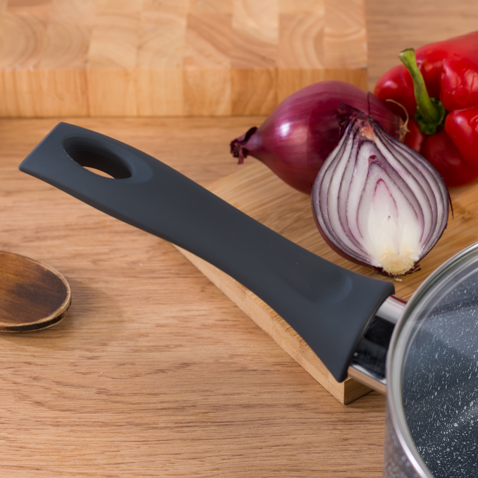 Russell Hobbs Cookware Pot Pan Set 5 Piece Stock Pots & Saucepans Blue ...