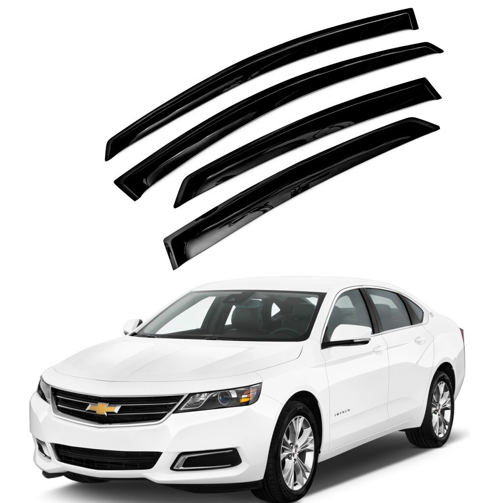 For 2014-2020 Chevy Impala 4pcs Window Sun Rain Visors Guard Wind ...