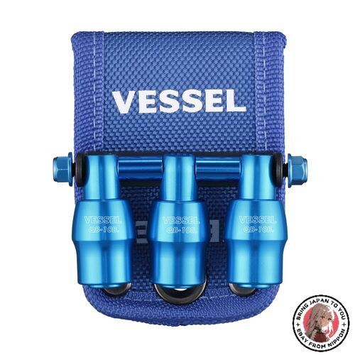 NEW VESSEL Limited Edition Quick Catcher Triple Holder Blue QB- | eBay