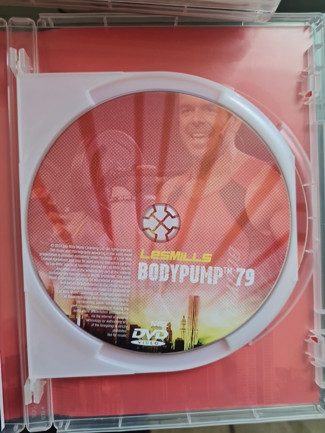 Les Mills BODYPUMP Body Pump 79 DVD + CD Strength Training Home Fitness ...