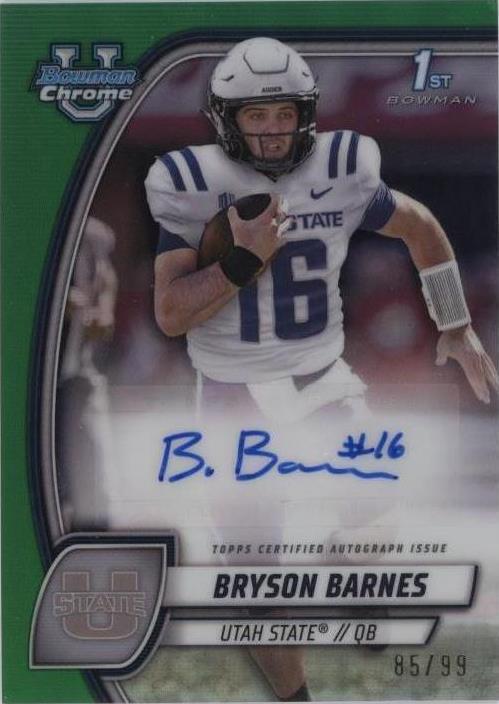 2024 Bowman University Chrome - Chrome Prospect Autographs Bryson ...
