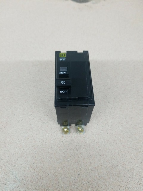 Square D QOB220 20 A Miniature Circuit Breaker for sale online | eBay