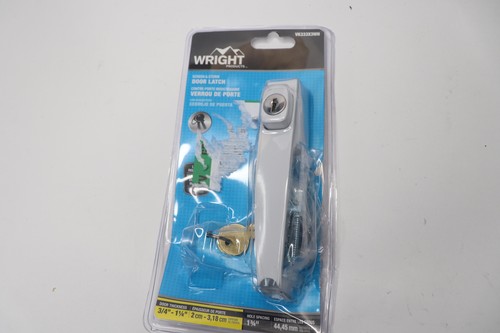 Wright Products Tie Down Keyed Push Button Door Latch - Missing Lock | eBay