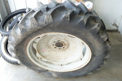 62 - 65 Early Ford 4000 Tractor 801 901 rear back wheel rim and tire | eBay
