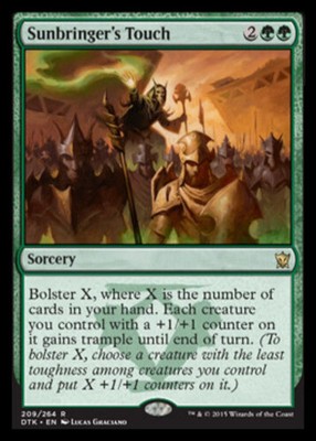 Sunbringer's Touch x1 NM Magic the Gathering 1x Dragons of Tarkir mtg card | eBay