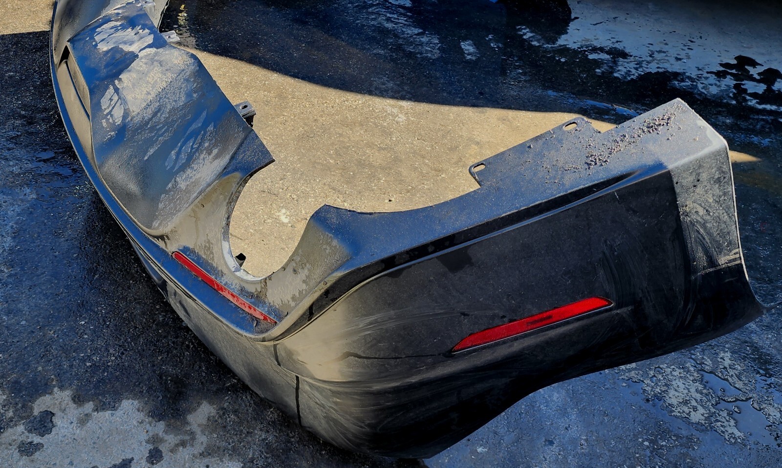 2015-2017 Ford Mustang GT rear bumper used | eBay