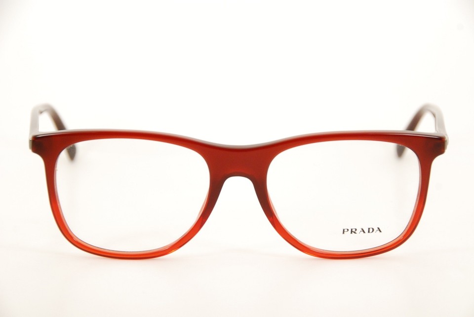 Authentic Prada VPR 13P MAX-1O1 54mm Gradient Dark Red Frames Glasses ...