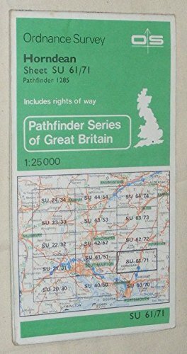Pathfinder Maps: Horndean Sheet 1285 (SU... by Ordnance Survey Sheet ...