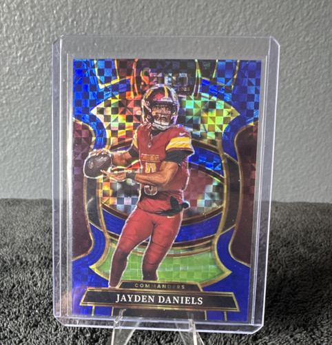 2025 Select Blue Checkers Concourse Level Jayden Daniels #88 /249 | eBay