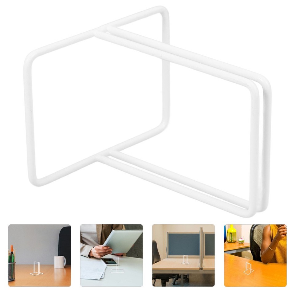 Metal Grid Wall Holder Desk Partition Bracket Convenient Screen Clip ...