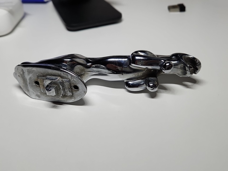 Jaguar Car Mascot - vintage JAGUAR Bonnet Mascot - chrome | eBay UK