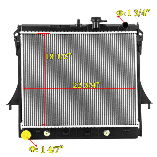 Radiator For 2006-2012 Chevy Colorado GMC Canyon Hummer H3 H3T 3.5L 3 ...
