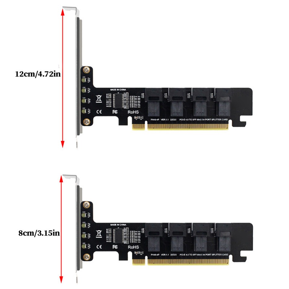 SFF-8643 NVME PCIE SSD Adapter SFF-8639/8643 NVME PCIE SSD Adapter for ...