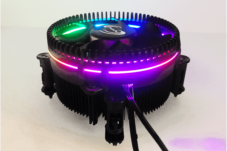 CoolerOne 125W TDP Premium ARGB LGA1700 CPU Cooler 35mm Big Copper Core ...