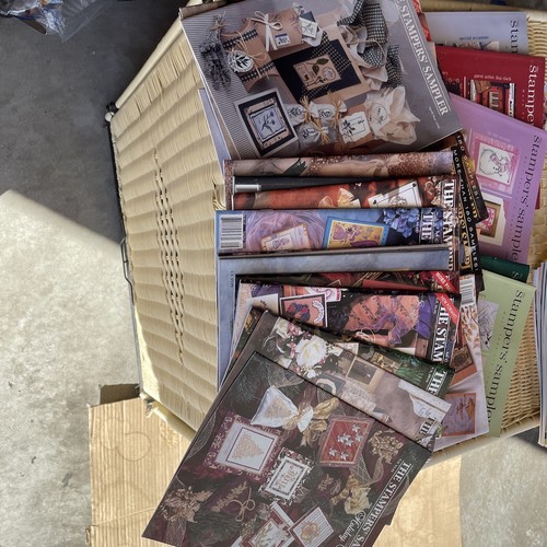 Lot Of 45 Stampers Sampler Magazines Cards Rubber Stamping | eBay