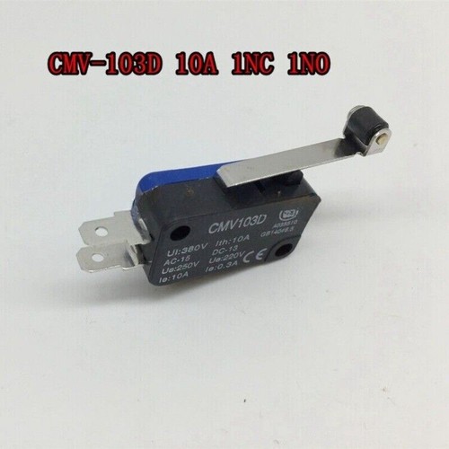 10PCS CMV-103D Micro Limit Switch CMV103D 10A 380V 1NC 1NO Replace V ...