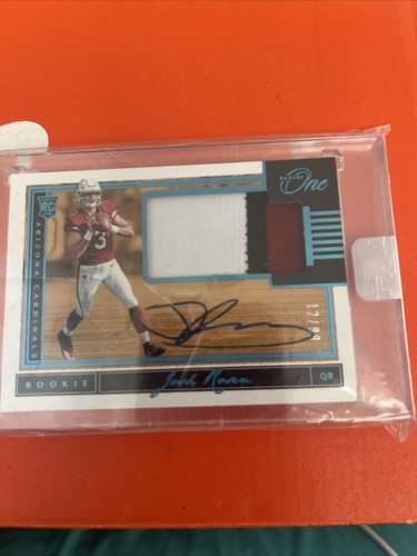 JOSH ROSEN 2018 PANINI ONE AUTOGRAPHED/JSY ROOKIE CARD 11.#12/99 | eBay
