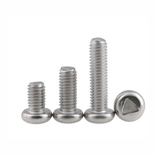 M4 Inner Triangular Socket Anti-theft Screws Bolts Pan Round Head Screw ...
