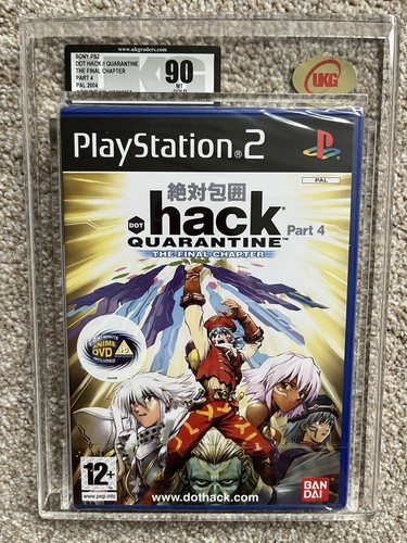 DOT HACK QUARANTINE PART 4 - PLAYSTATION 2 (PS2) - GRADED 90 - UKG VGA ...