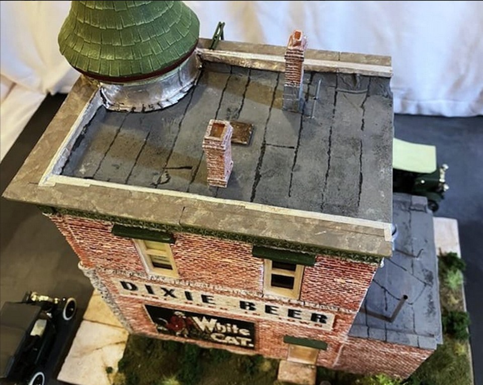 THOMAS YORKE M. SPILLANE BUILDING O On30 Model Railroad Unptd Resin Kit ...