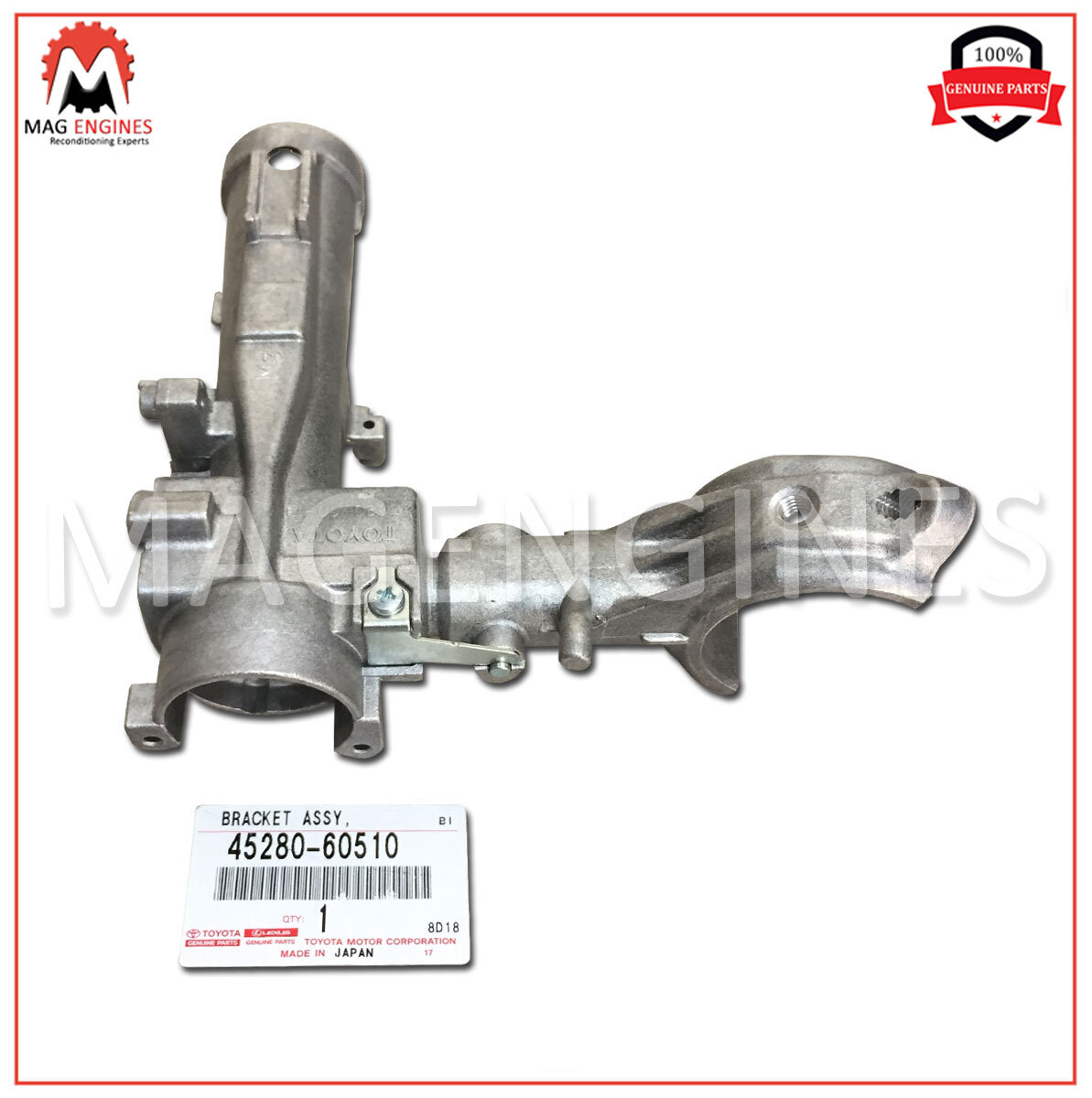 45280-60510 GENUINE STEERING COLUMN UPPER BRACKET FOR LAND CRUISER ...