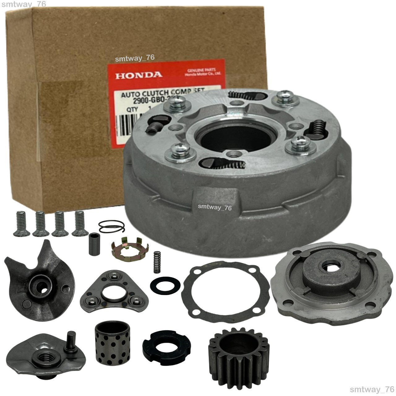 HONDA AUTO CLUTCH ASSEMBLY COMPLETE SET C50 C70 Passport C65 XR50 Z50 ...