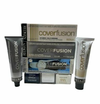 Redken COVER FUSION Permanent Hair Color PAY ONE SHIPPING CHARGE | eBay