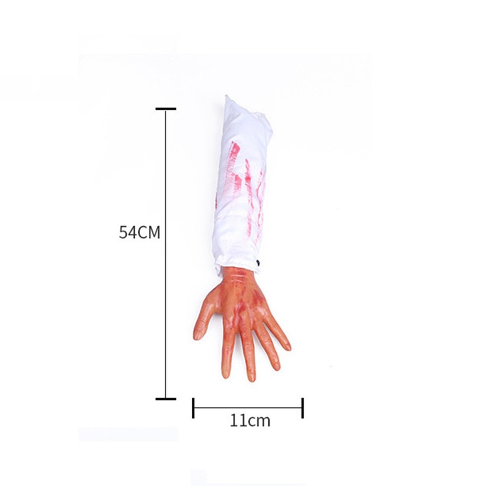 Bloody Creepy Prank Prop Spooky Accessories Halloween Terror Hand ...
