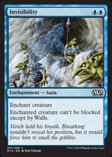 Invisibility - Magic 2015 (M15) #061/269 MTG Magic The Gathering | eBay
