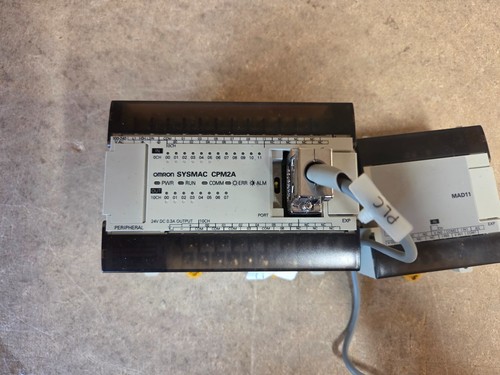 Omron SYSMAC CPM2A plc cpu & 20EDT1 Dig i/o Exp Mod Used UNTESTED | eBay UK