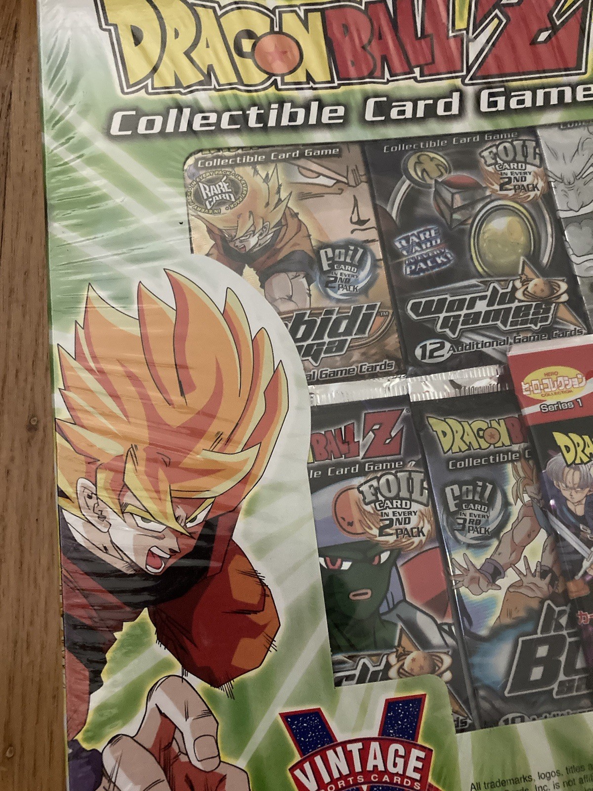 DBZ Collectible Card Game, Factory Sealed, Saga Blaster box cell games ...